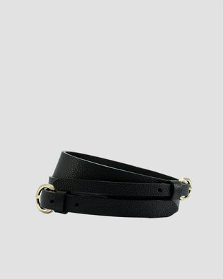 Buy DUAL Buckle Leather belt - OUZEL Leather Belts